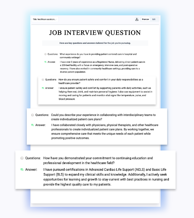 Cver AI - Job document generator